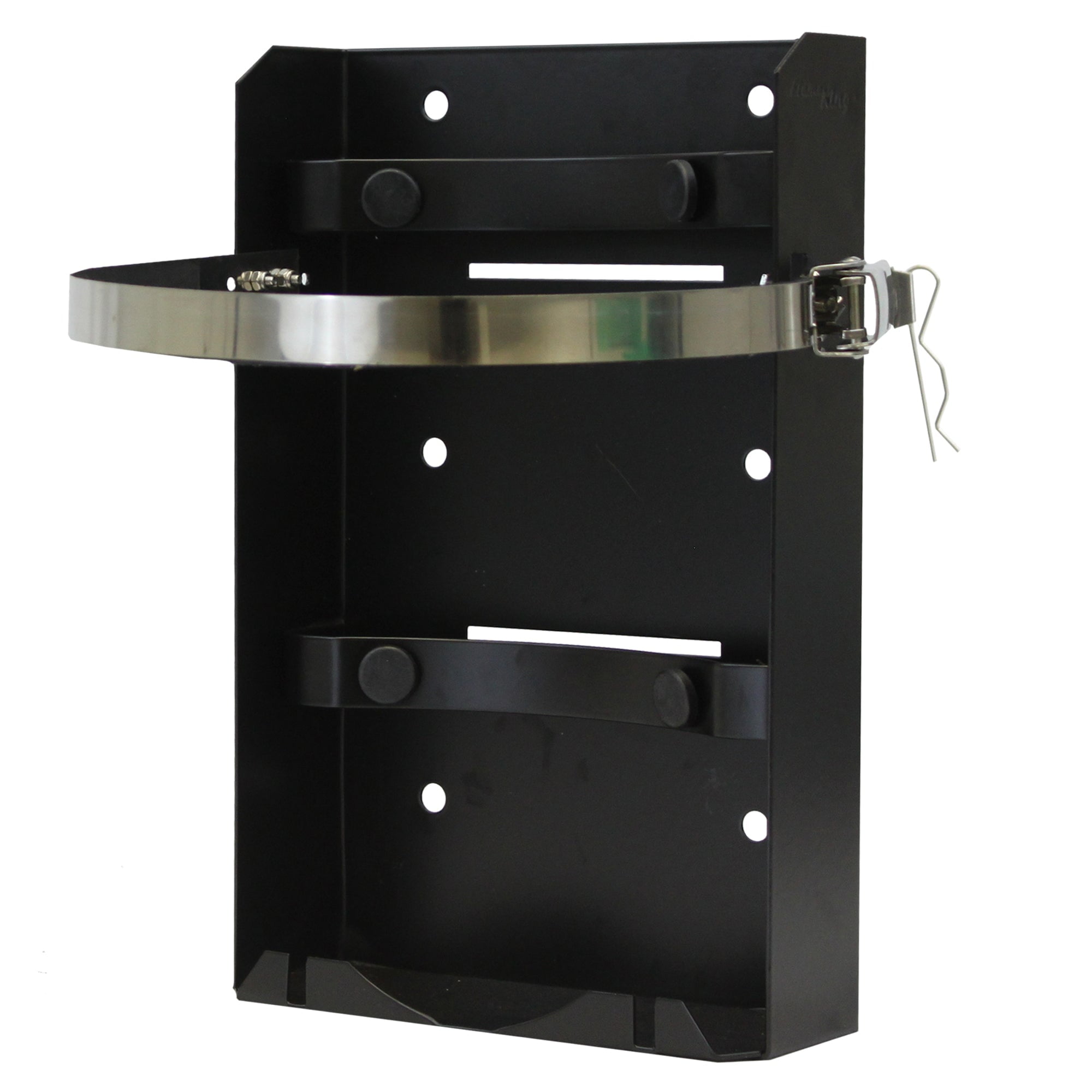 Flame King T-Rack 10LB Propane Tank Mounting Bracket for RV, Trailers ...