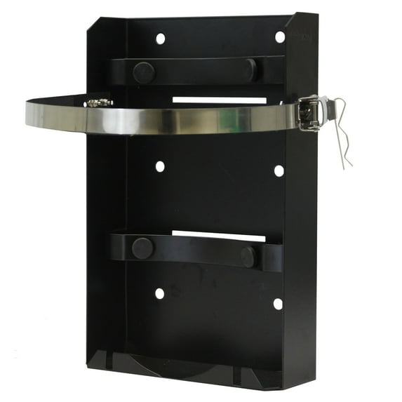 Flame King T-Rack 10LB Propane Tank Mounting Bracket for RV, Trailers ...