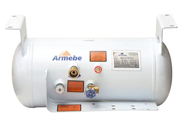 Flame King YSN122LB 12.2 Gallon ASME Horizontal Propane Tank, 12" x 28 ...