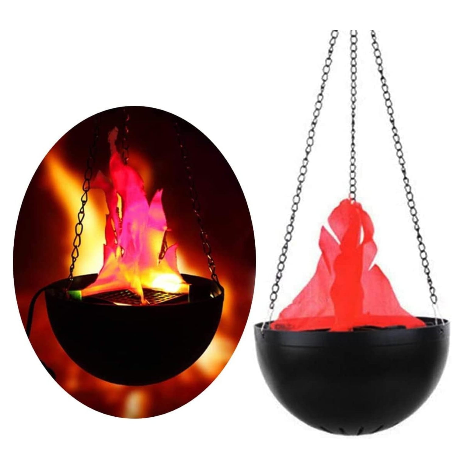 Flame Light Artificial Fake Fire Simulation Flame Hanging Electronic ...