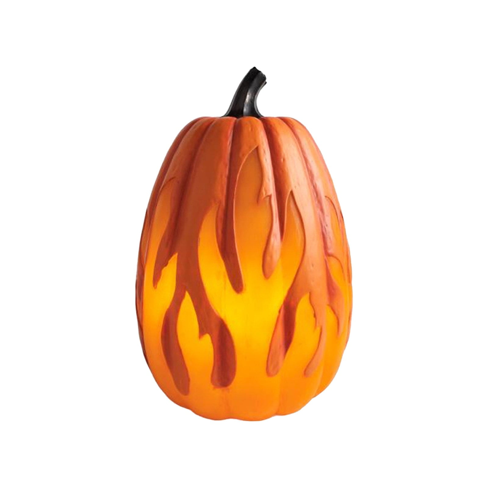 Flame Lighted Pumpkins Halloween Pumpkin Lanternss Battery Powered ...