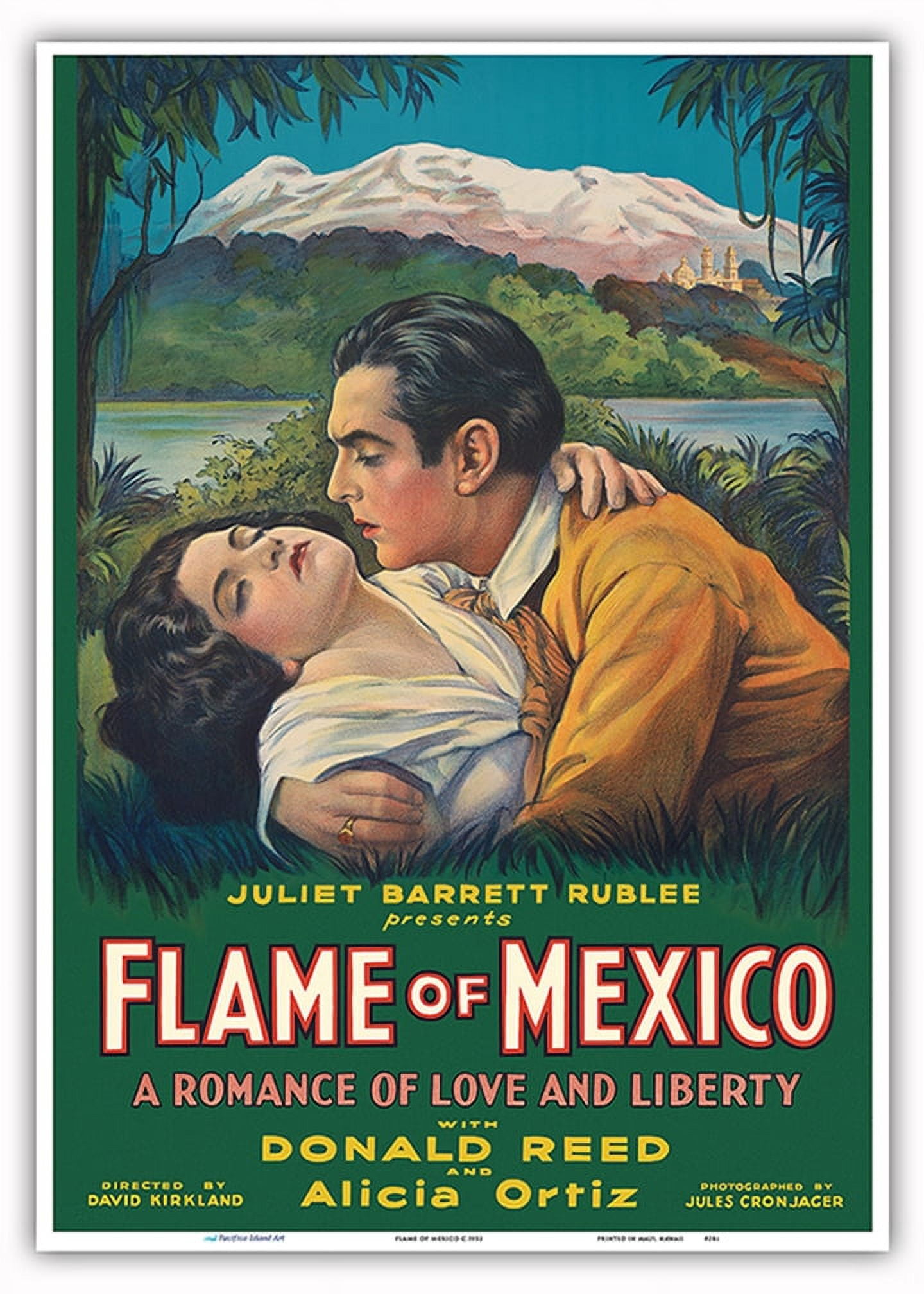 Flame of Mexico - Starring Donald Reed Alicia Ortiz - David Kirkland ...