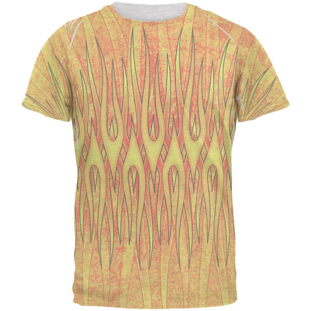 Flame On Fire Starter Pyromaniac Mens T Shirt Heather White SM ...