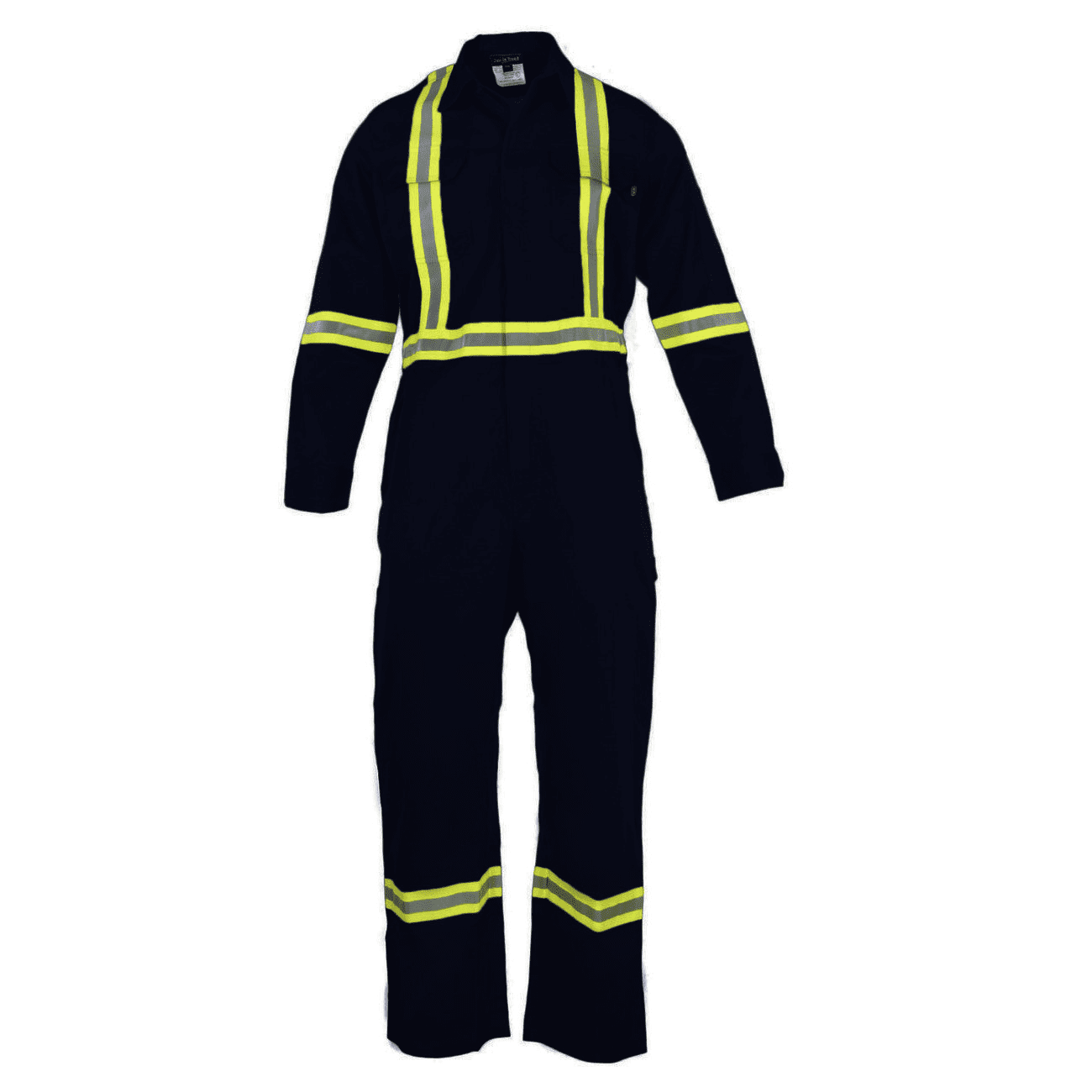 Flame Resistant FR High Visibility Hi Vis Coverall - 88% C/12% N (Large ...