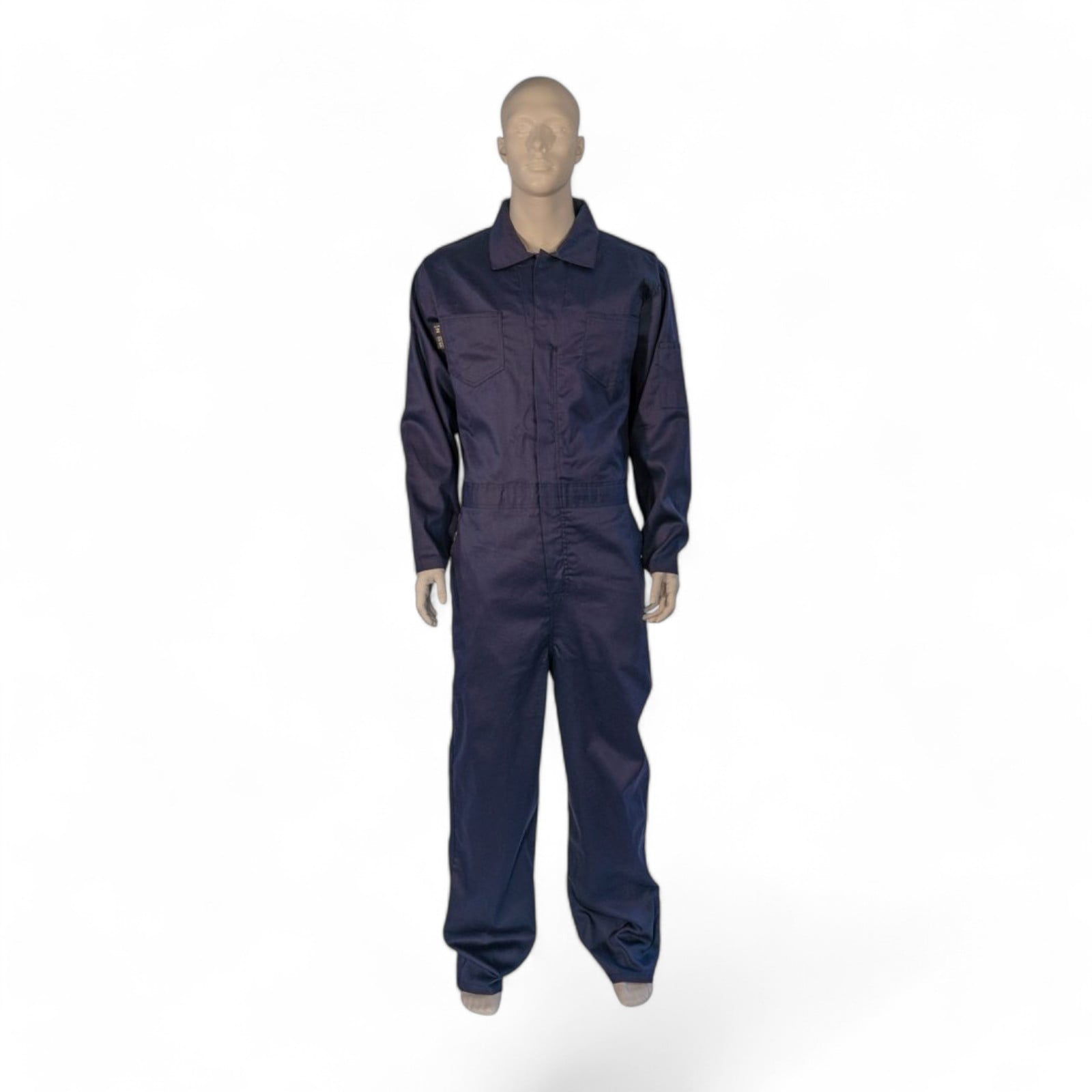 Flame Resistant (FR) Industrial Nomex Coverall Navy Blue - Walmart.com