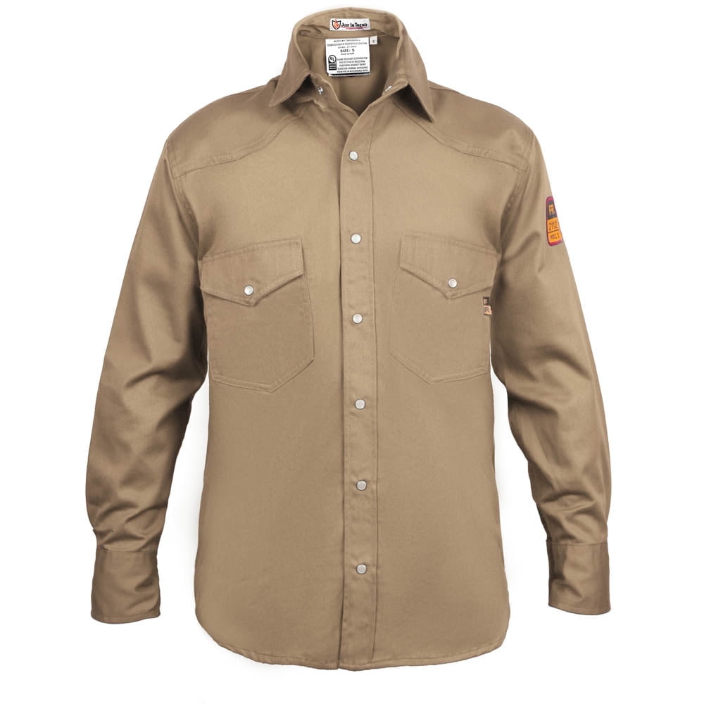 Fire Retardant Long Sleeve Work Safety Workwear: Flame Resistant FR ...