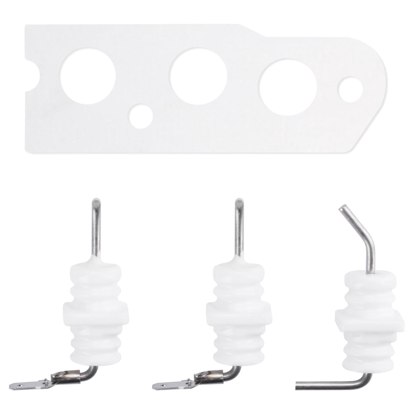 Flame Rod Electrode Set Boilers Accessories Plastic and Metal for ...