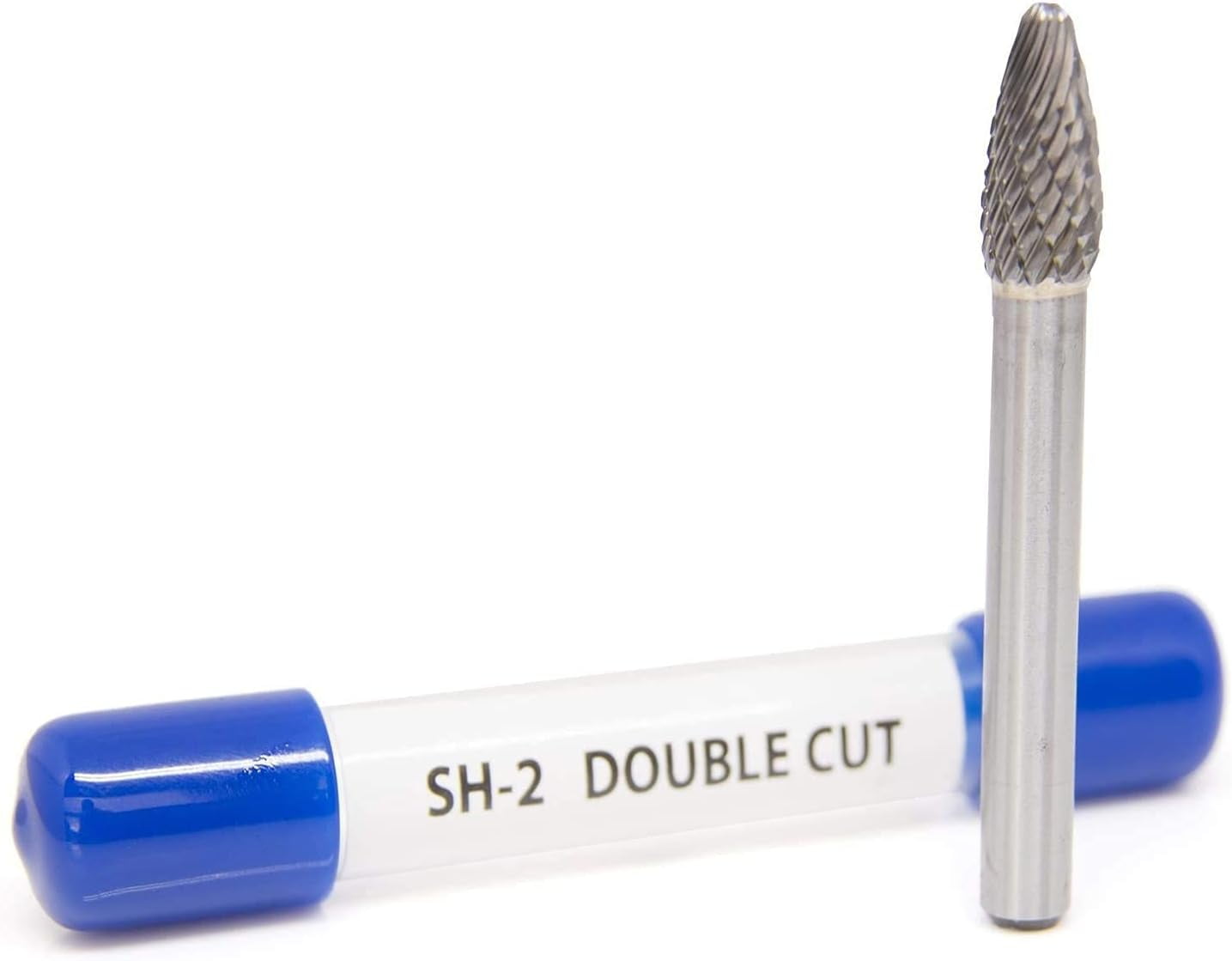 Flame Shape Double Cut Tungsten Carbide Burr File Grinder Bit for Metal ...