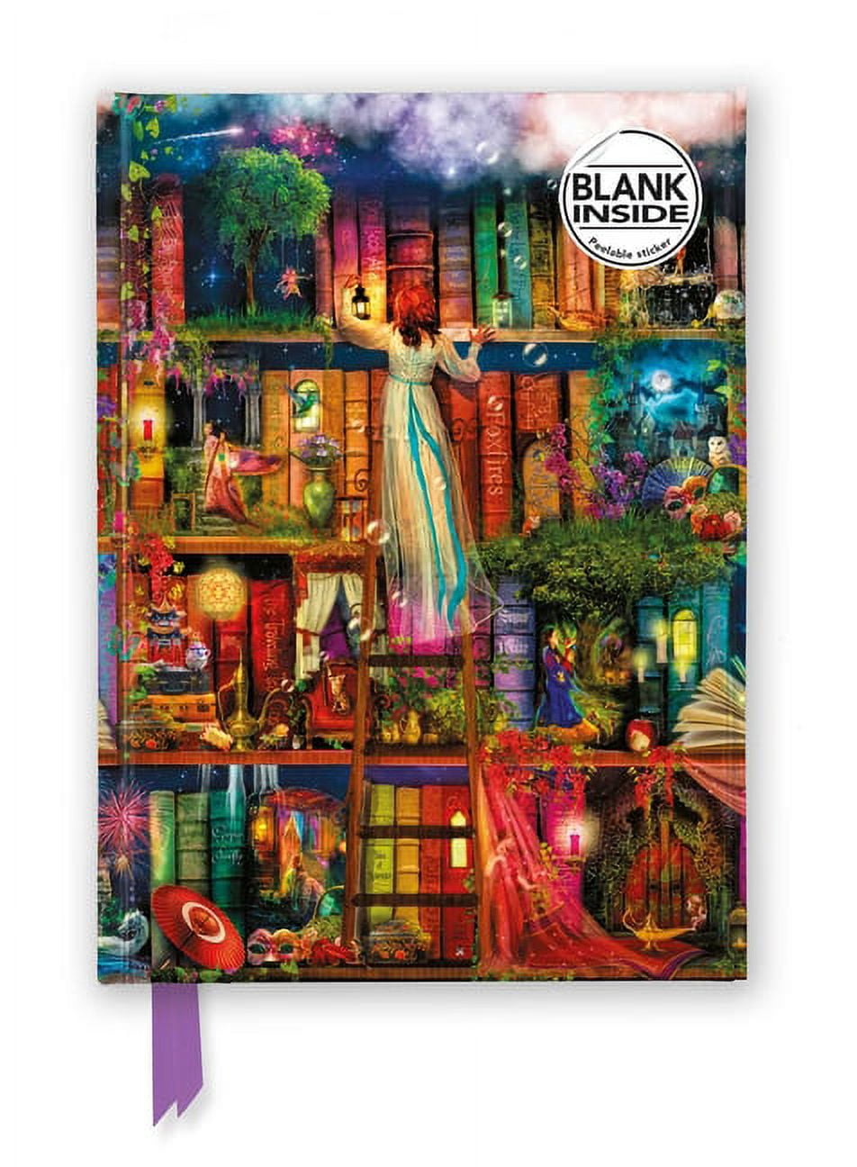 Flame Tree Blank Notebooks Aimee Stewart: Treasure Hunt Bookshelves ...