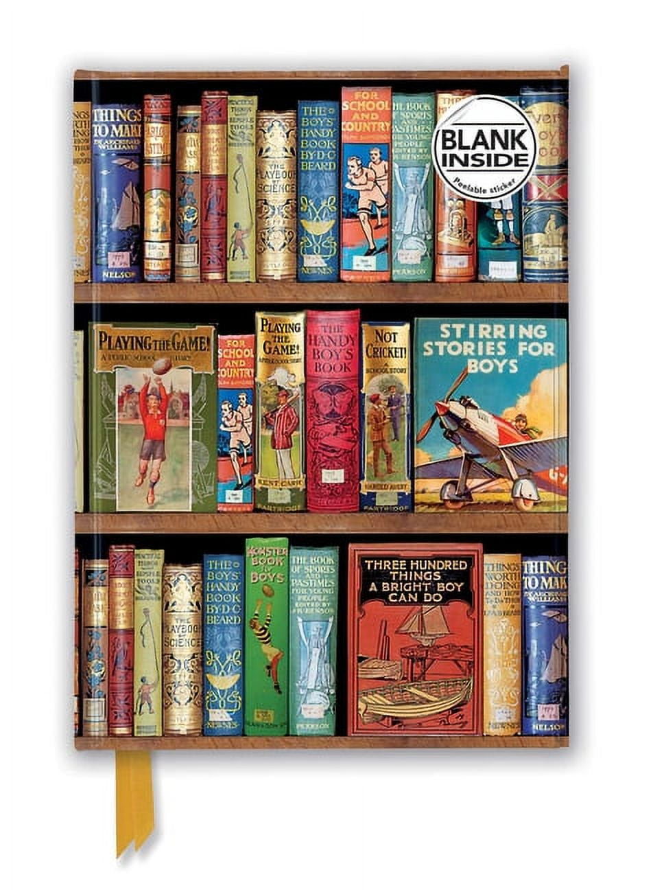 Flame Tree Blank Notebooks Bodleian Boys Adventure Book (Foiled Blank ...