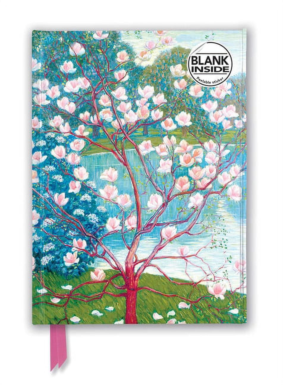 Flame Tree Blank Notebooks: Wilhelm List: Magnolia Tree (Foiled Blank ...