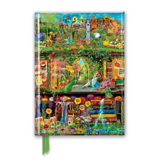 Flame Tree Notebooks: Aimee Stewart: Garden Bookshelves (Foiled Journal ...