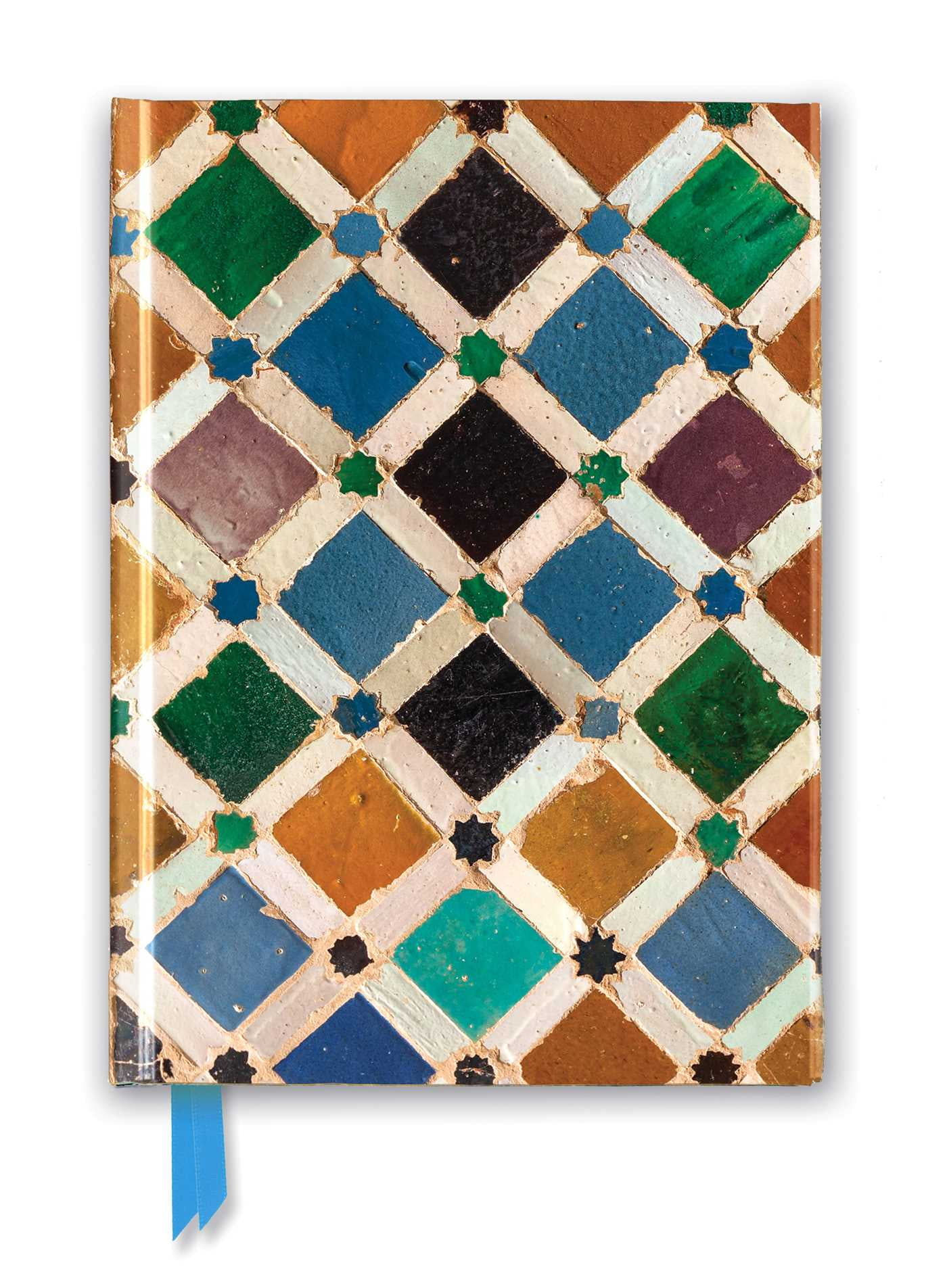 Flame Tree Notebooks: Alhambra Tile (Foiled Journal) (Notebook / blank ...