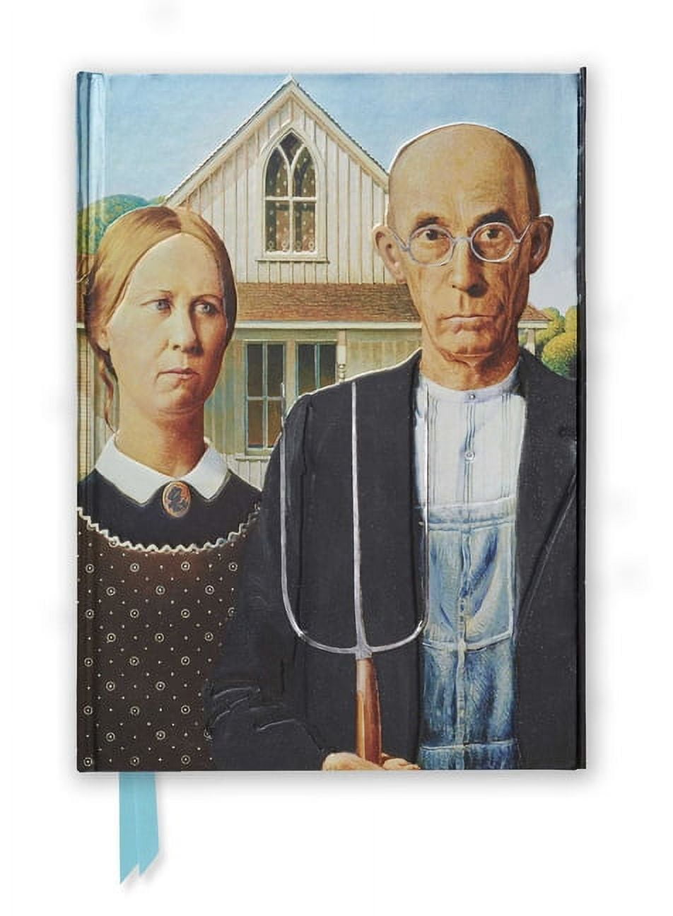 Flame Tree Notebooks: Grant Wood: American Gothic (Foiled Journal ...