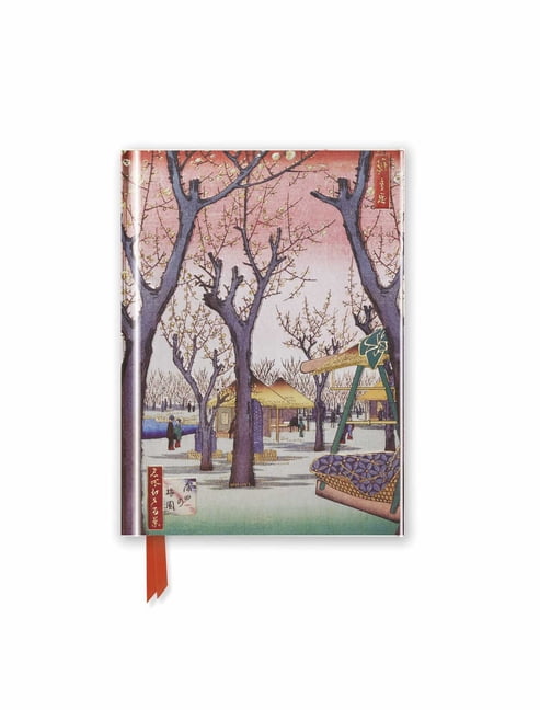 Flame Tree Pocket Notebooks Hiroshige: Plum Garden (Foiled Pocket ...