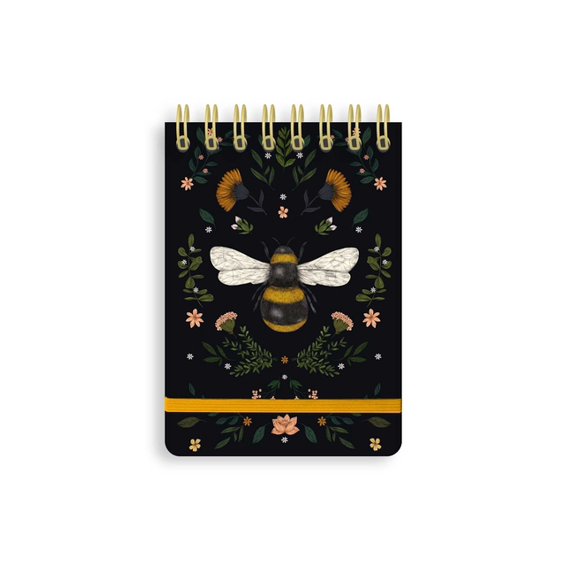 Flame Tree Spiral Pocket Notebooks Jade Mosinski: Bee (Spiral Bound ...
