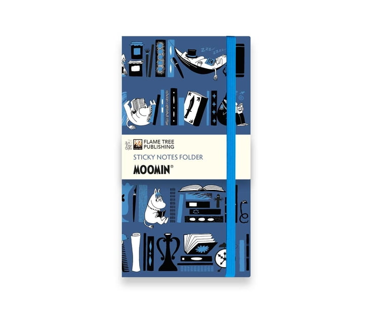 Flame Tree Sticky Notes Folder Moomin Bookshelves Flame Tree Sticky ...