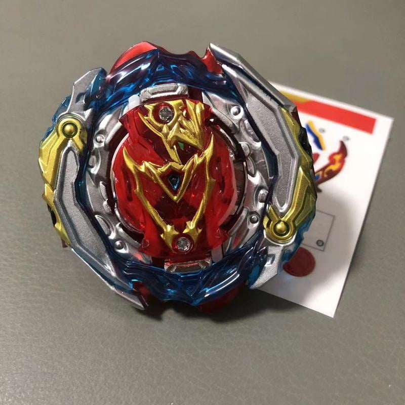 Flame Zest Achilles Spinning Tops B-201 Bey only with Sticker - Walmart.com