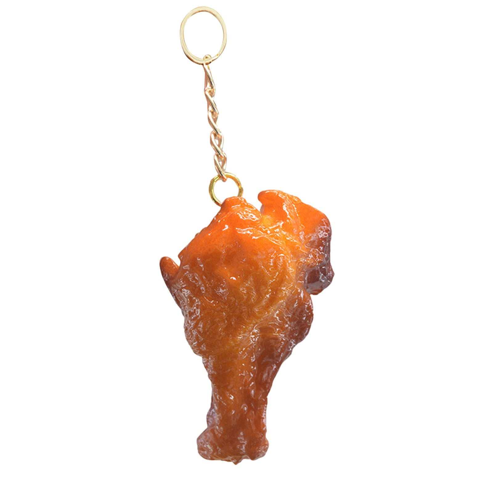 Flameee 1:1 Realistic Barbecue Wing Root Keychain Chicken Leg Grilled ...