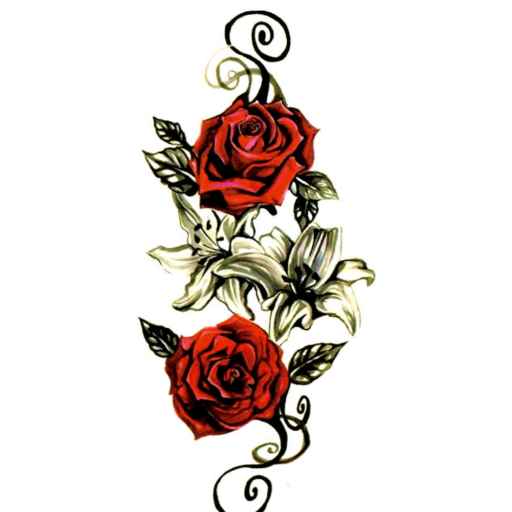 Flameee Environmental Waterproof Disposable personalized Tattoo ...