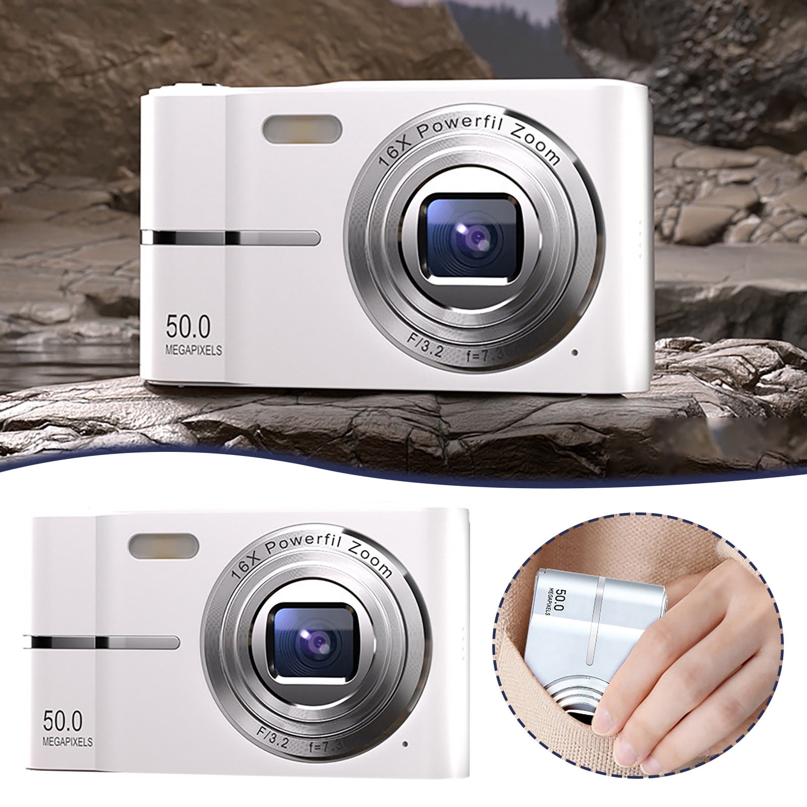 Flameee Smart Outdoor Sports Camera DV Compact Travel Digital Cam for ...