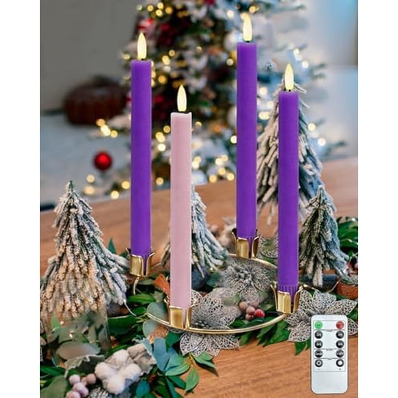 Battery Advent Candles
