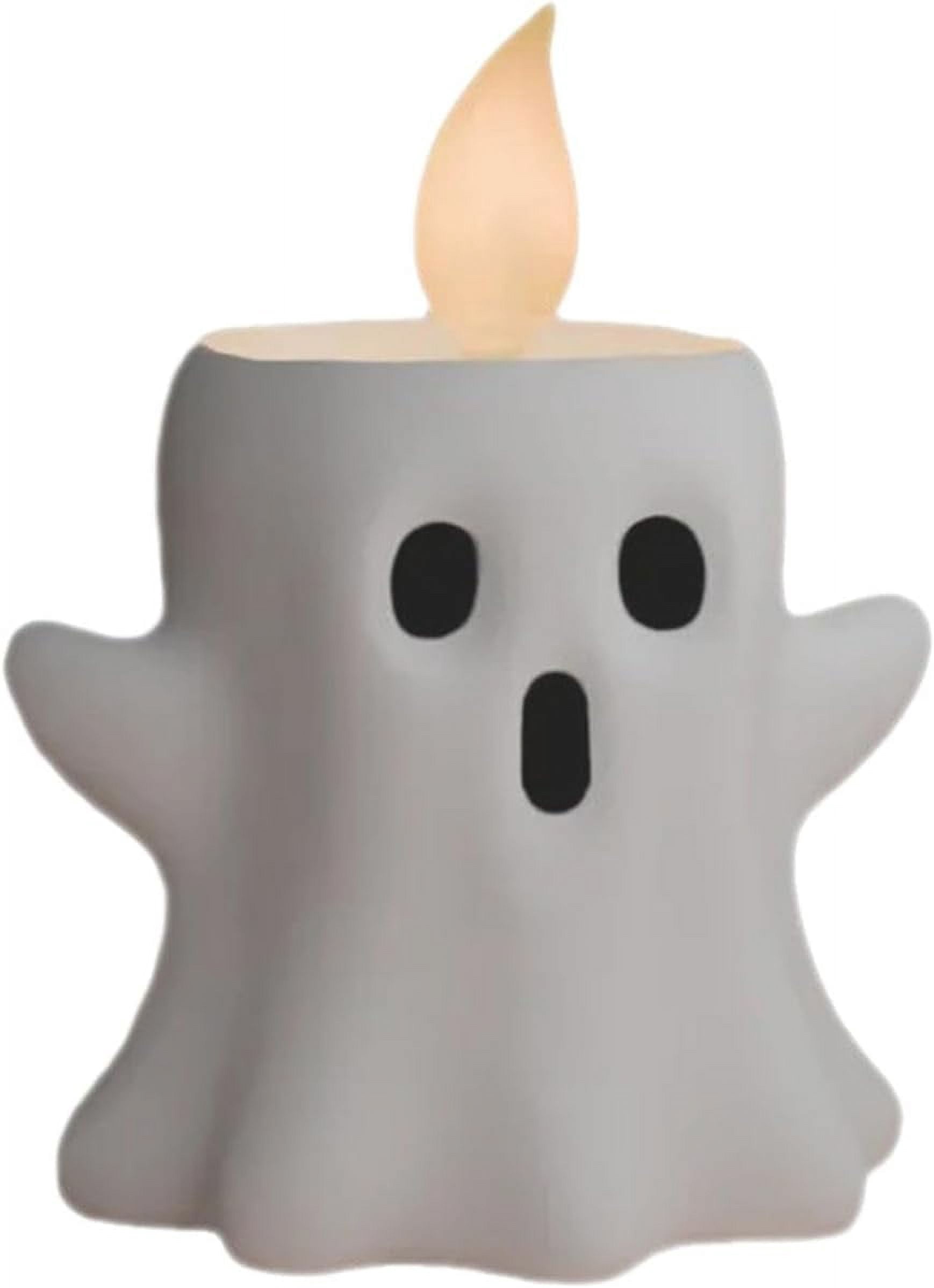 Flameless Candle Lights Art, Ghost Flameless Candles, Ghostly Candle ...