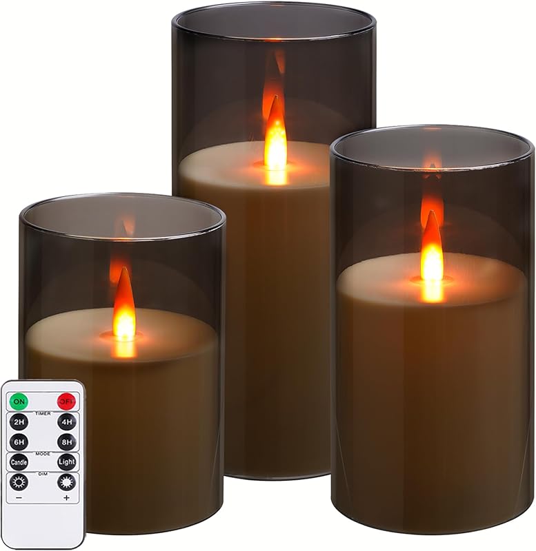 Flameless Candles, LED Candles with Remote Control and Timer, New True ...