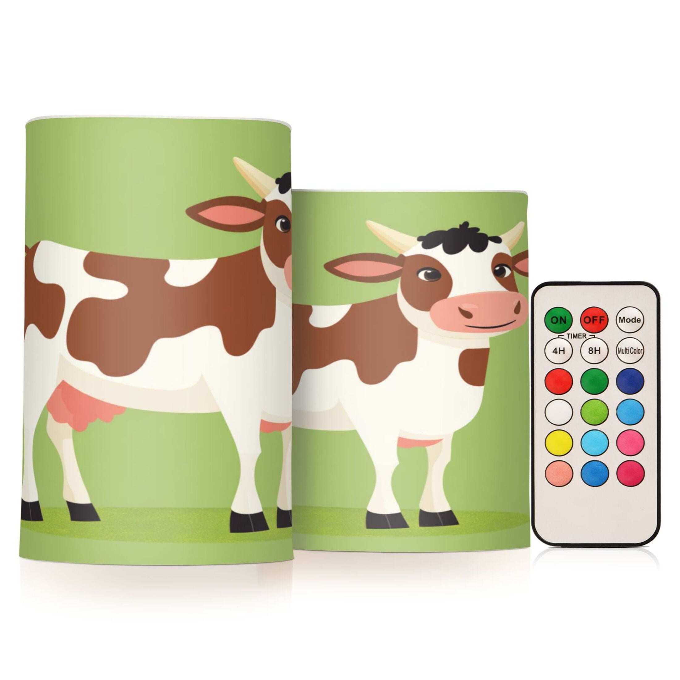 Flameless Candles Lights, Pack of two LED Lights, Dimmable LED Pillar ...