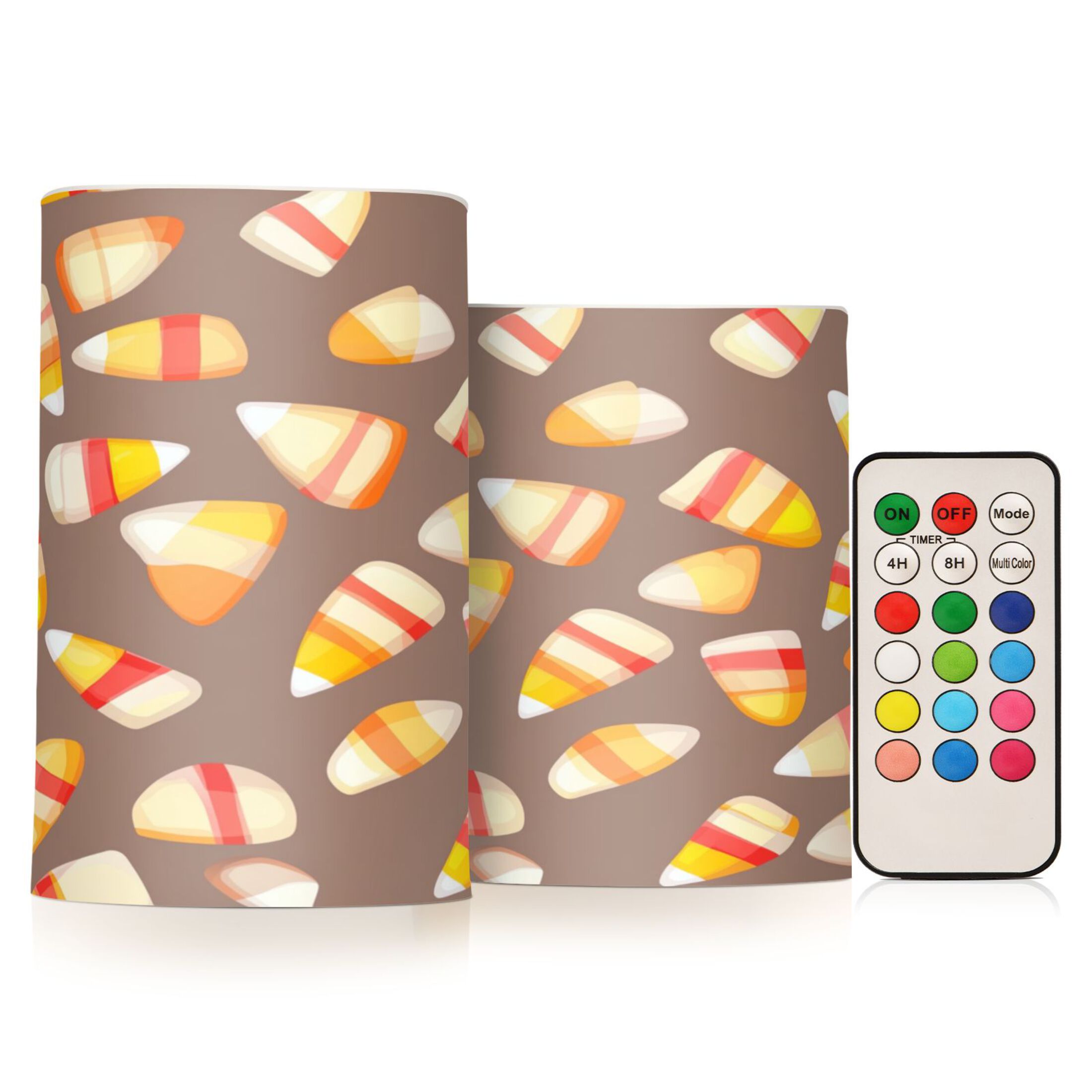 Flameless Candles Lights, Pack of two LED Lights, Dimmable LED Pillar ...