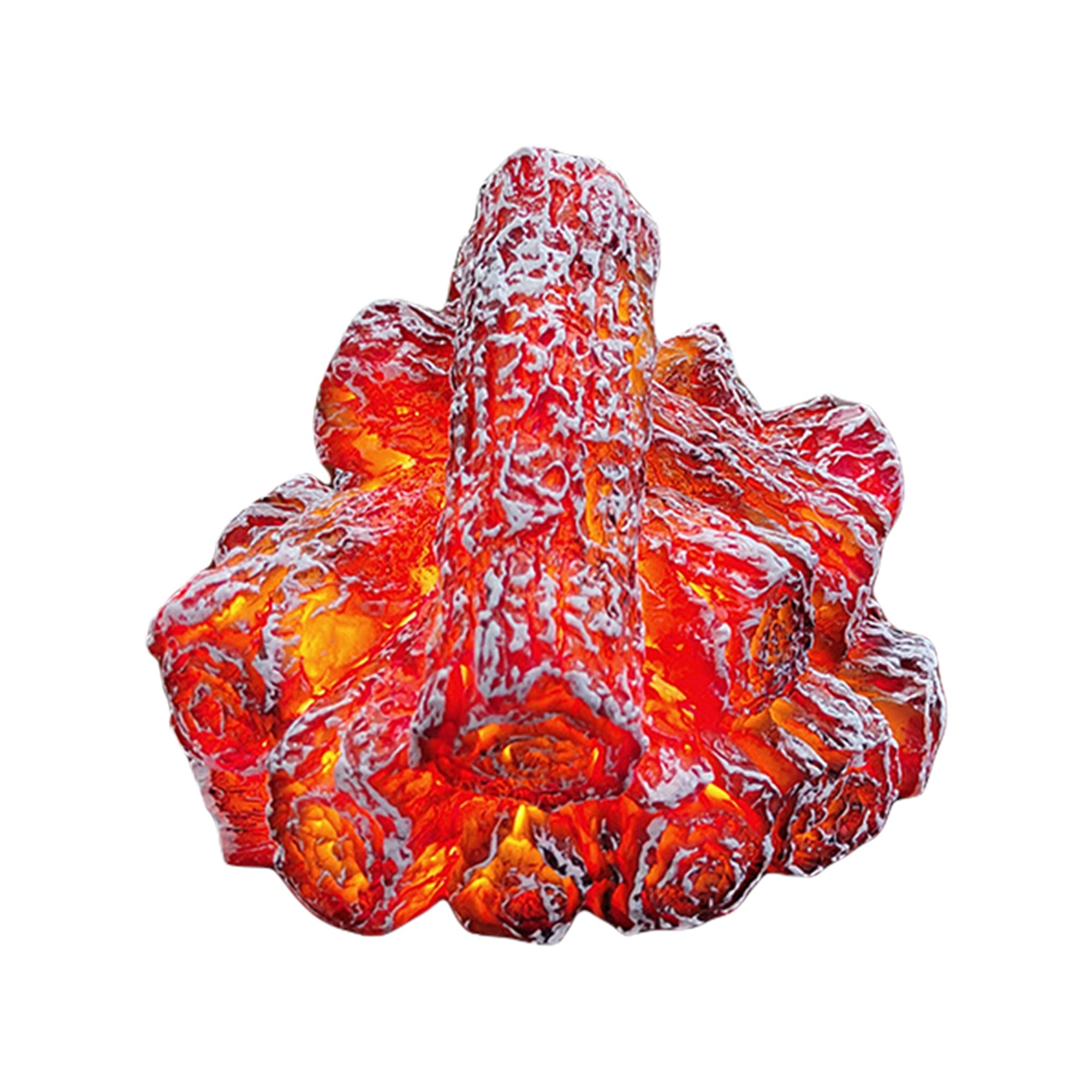 Flameless Fireplace Light Artificial Led Fireplace Realistic Log Wood ...