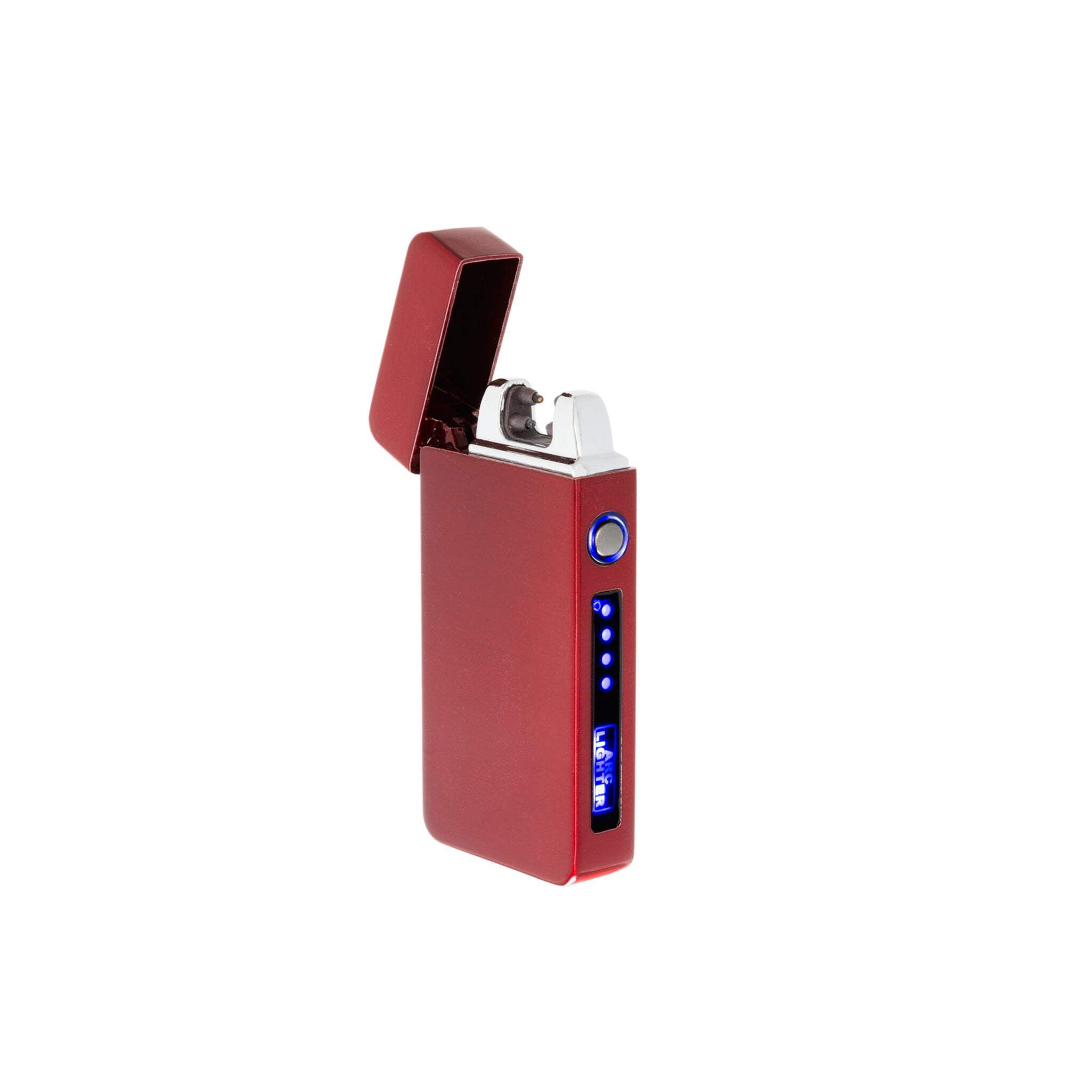 Flameless Flip Top Lighter Red Satin - Walmart.com