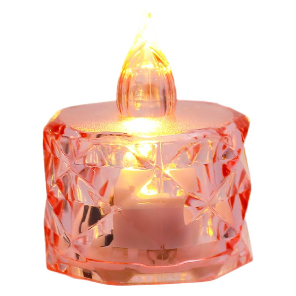 Flameless LED mini Tea Lights Candles Flickering Battery Operated ...