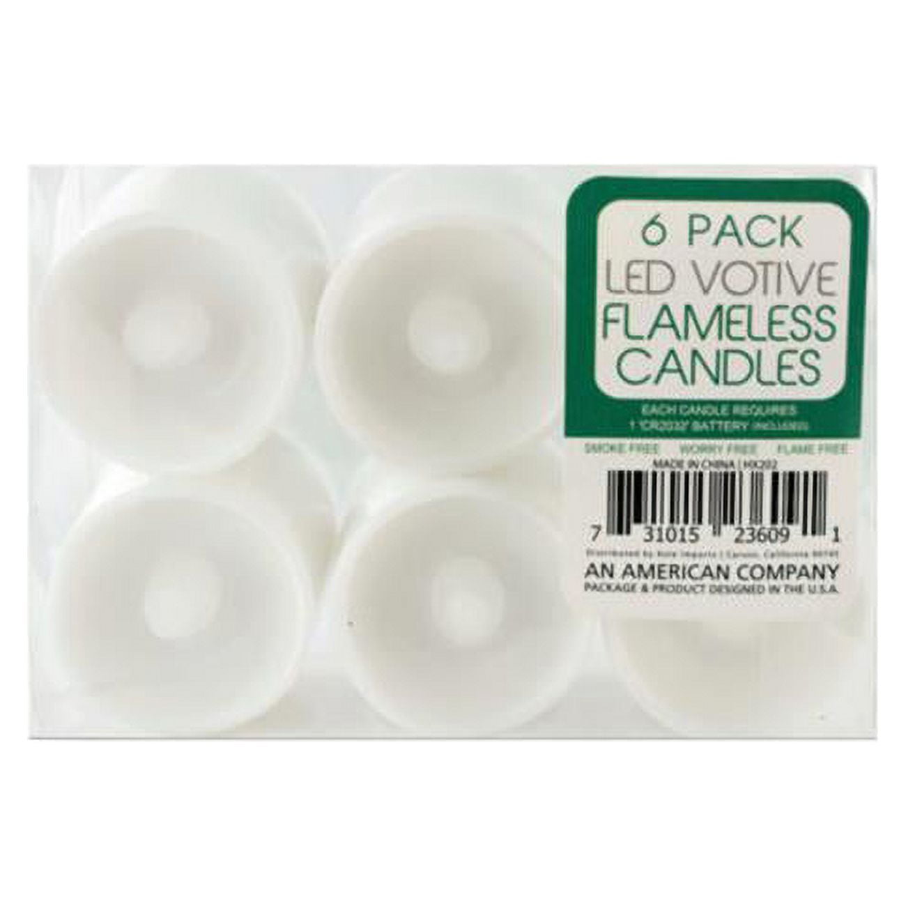 Flameless Small LED Votive Candles Set - 24 Piece -Pack of 24 - Walmart.com