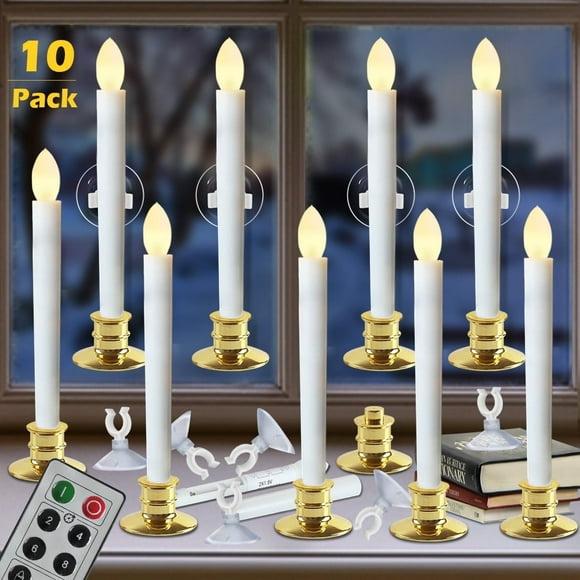 Window Candles With Timer