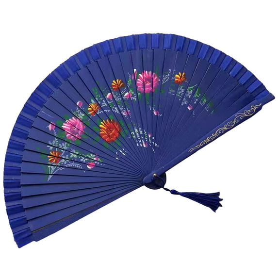 Flamenco Performances, Double Pattern Handheld Spanish Dancing Fan with ...