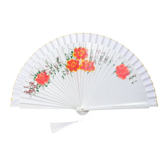 Flamenco Performances, Double Pattern Handheld Spanish Dancing Fan with ...