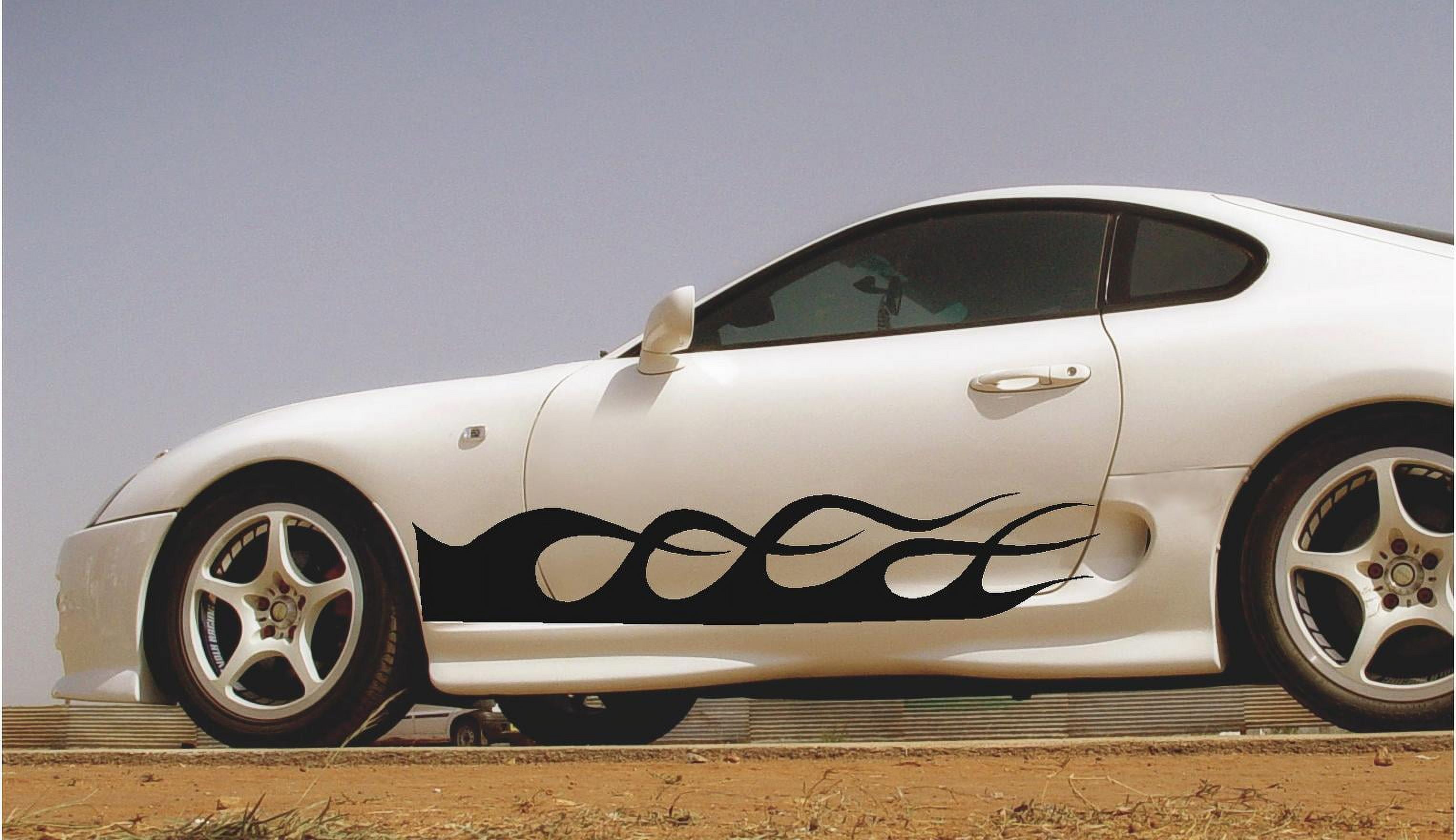 Flames Decals Aftermarket Graphics Car Truck Stickers AGG05 - Walmart.com