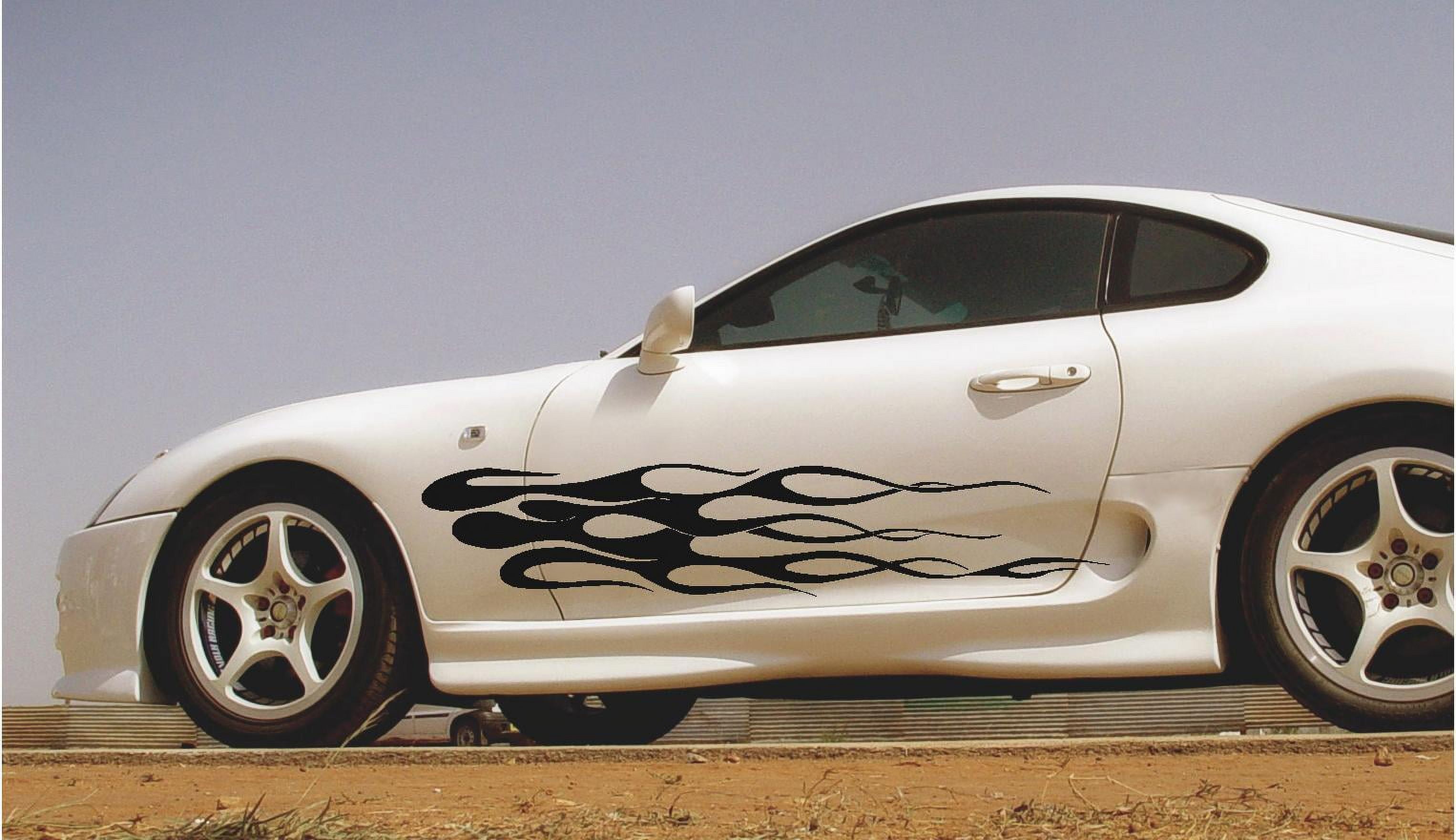 Flames Decals Aftermarket Graphics Car Truck Stickers AGG10 - Walmart.com