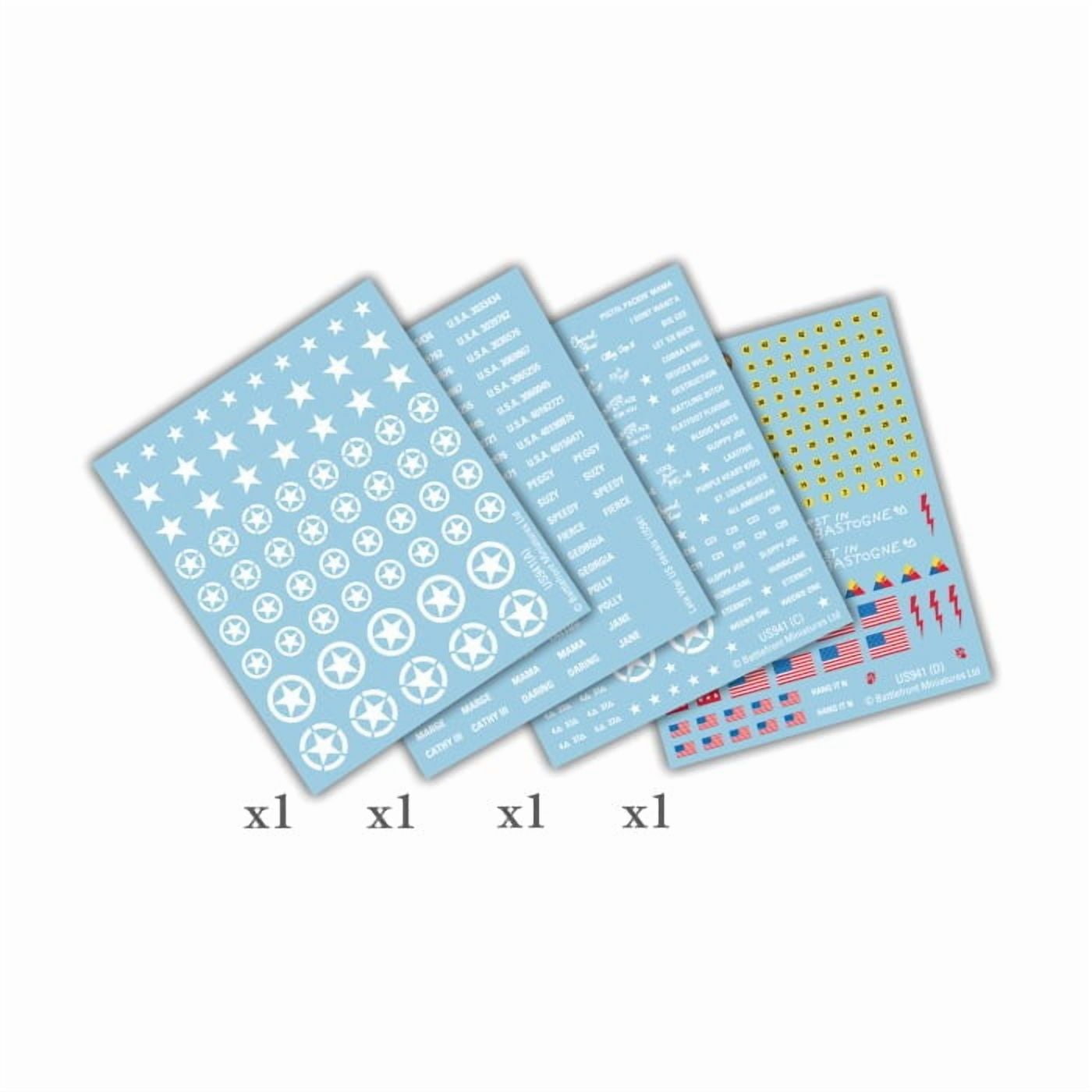 Battlefront Miniatures American Decals New - Walmart.com