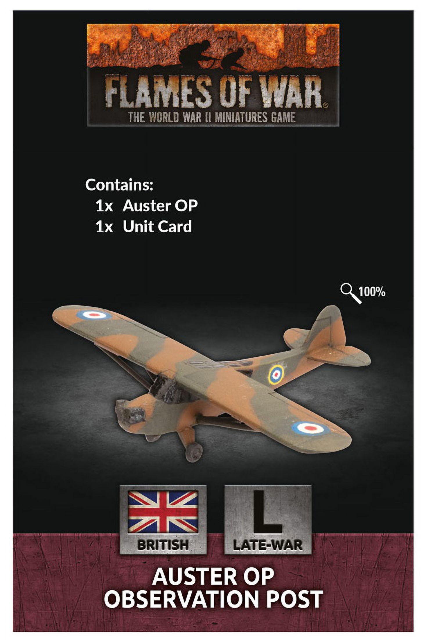 Flames of War: British Auster OP Observation Post (Late-War) - Walmart.com