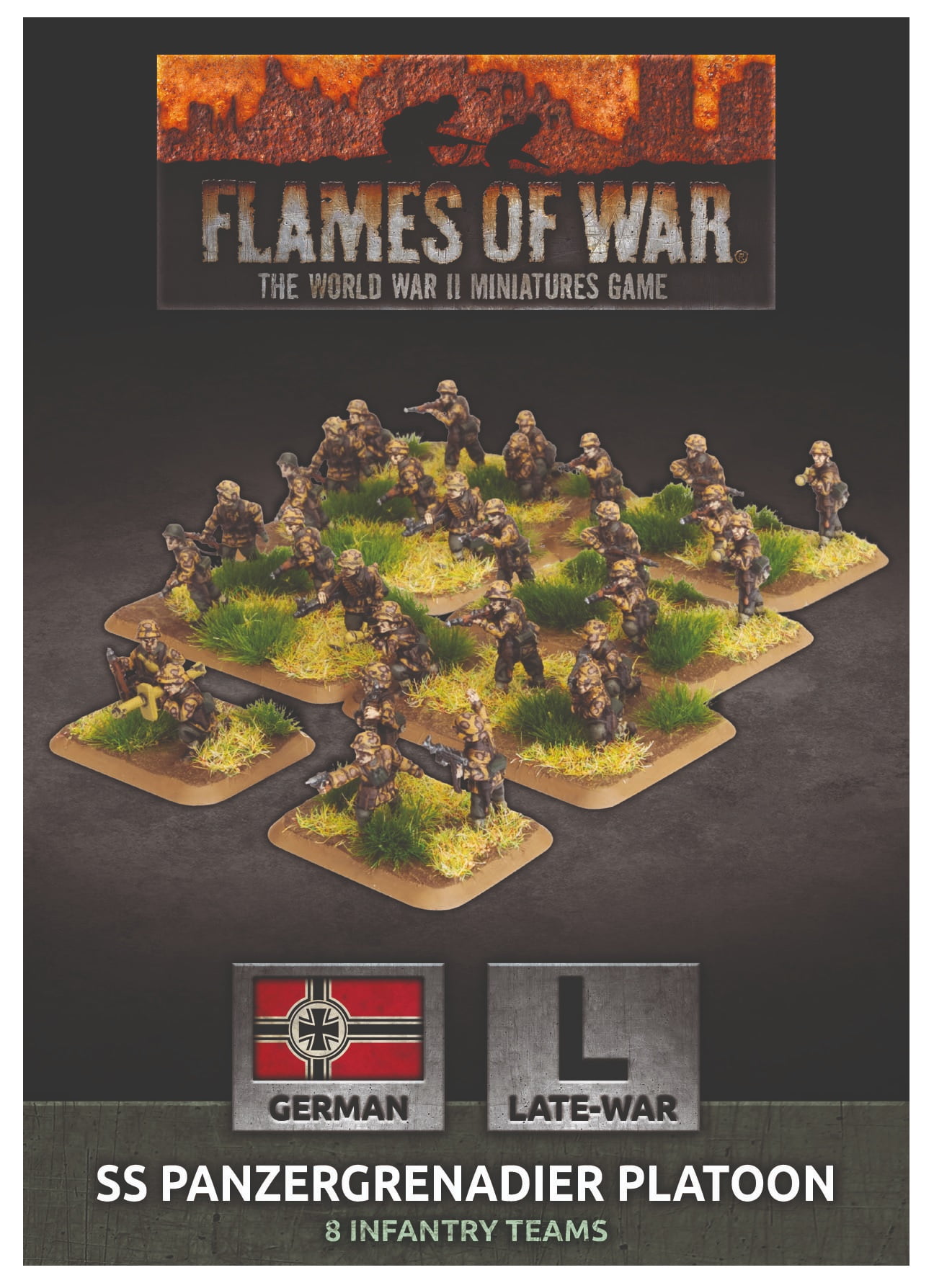 Flames of War: German SS Panzergrenadier Platoon (Late-War) - Walmart.com