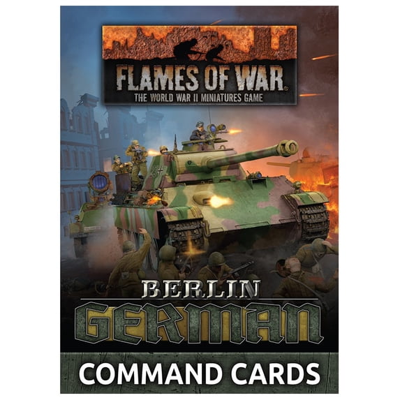 Flames of War: Berlin: German Command Cards - Walmart.com