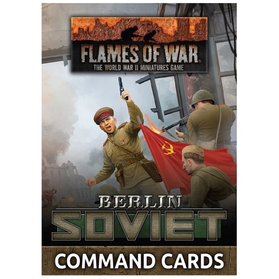 Flames of War: Berlin: Soviet Command Cards - Walmart.com