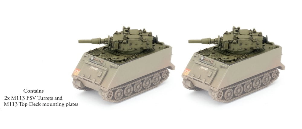 Flames of War: M113 FSV Turrets - Walmart.com