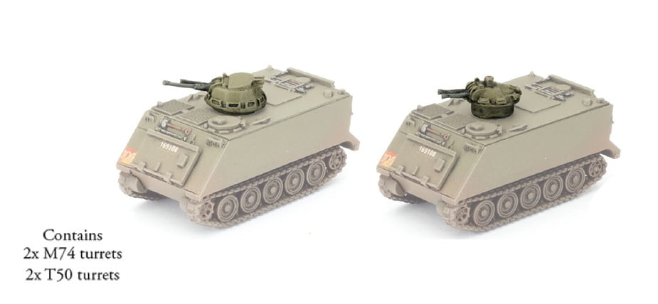Flames of War: M113 M74C and T50 Turrets - Walmart.com