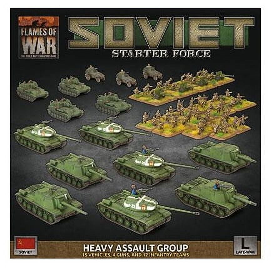 Flames of War: Soviet Starter Force: Heavy Assault Group (Late-War ...