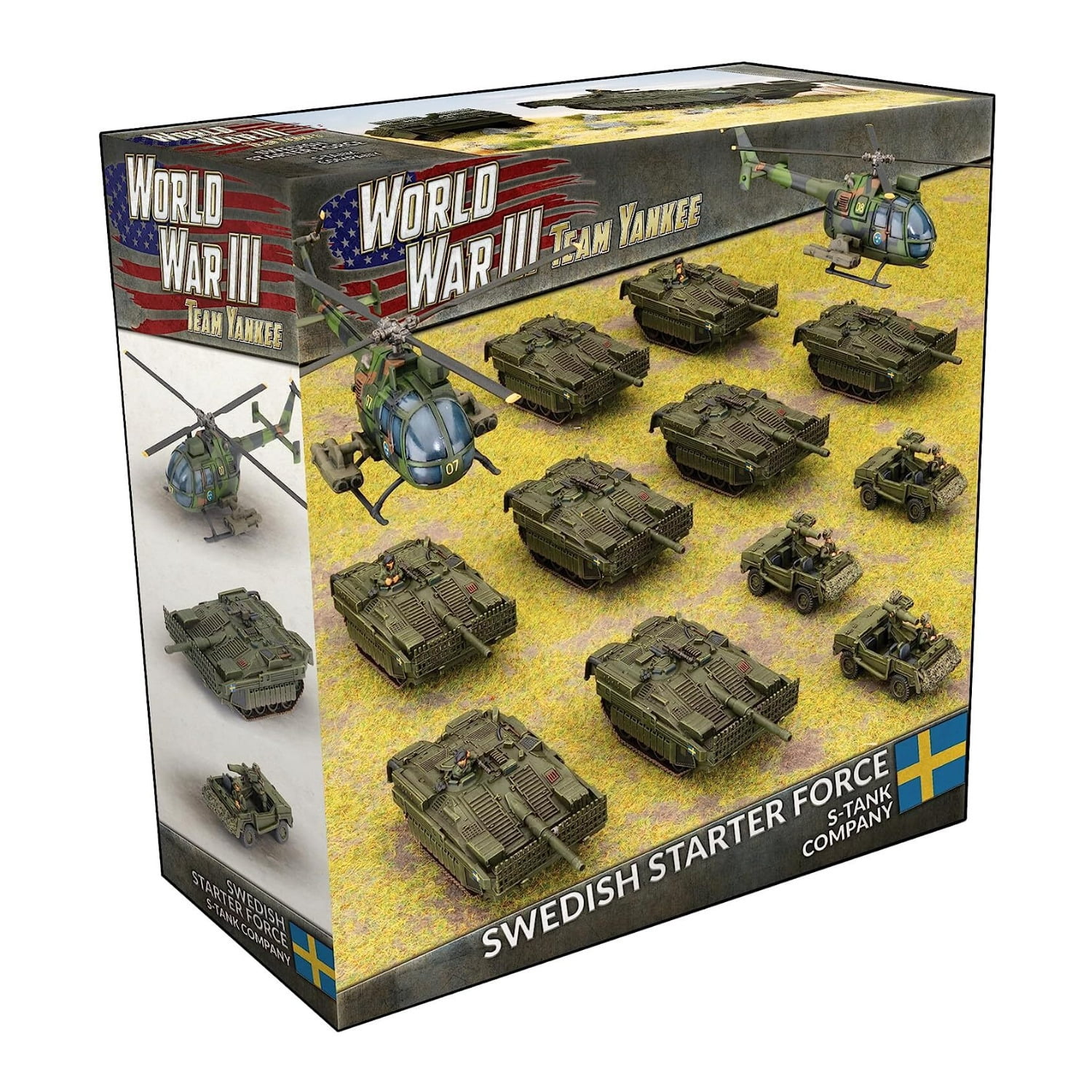 Flames of War Team Yankee World War III Swedish S-Tank Company Starter Force Game - Walmart.com