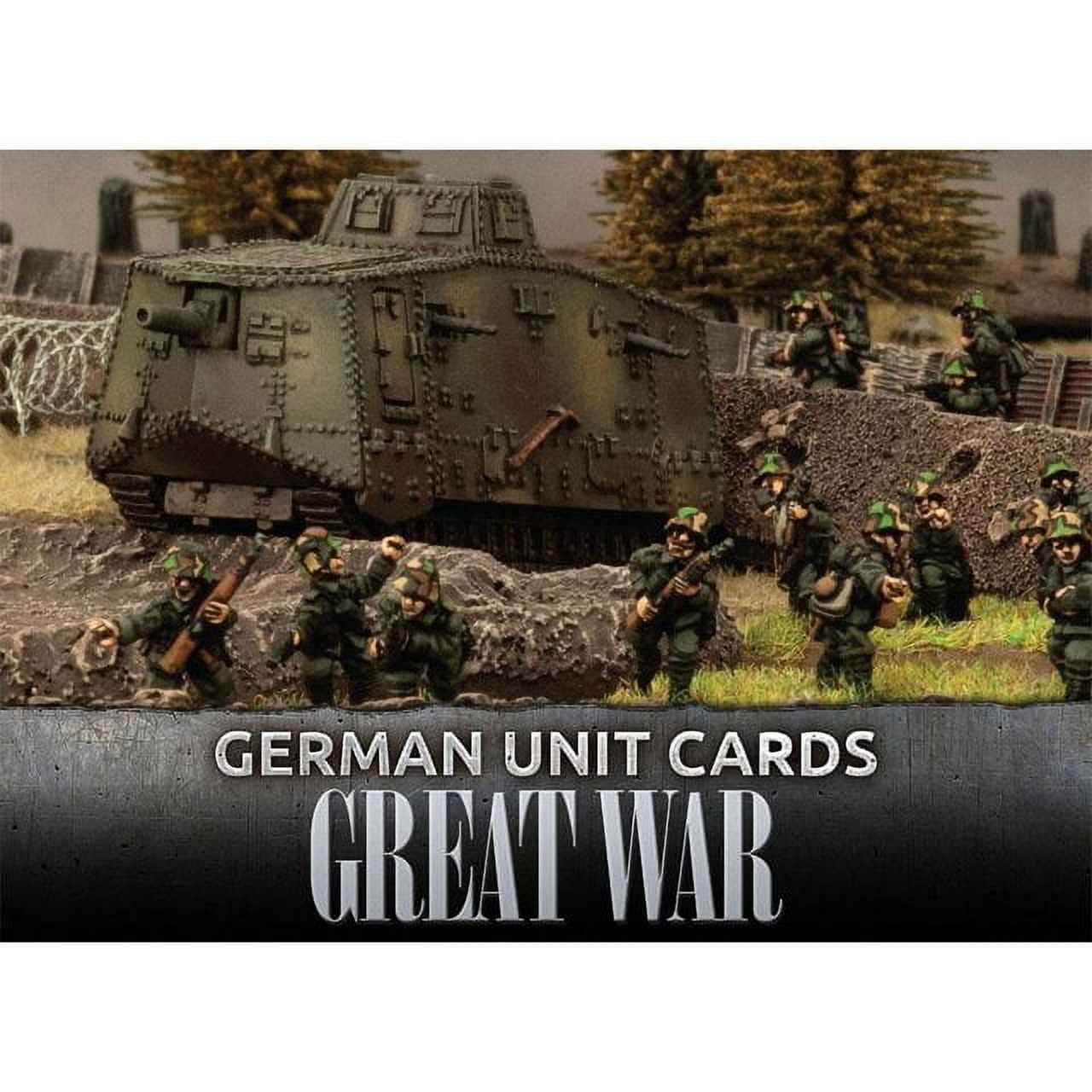 Flames of War The Great War German Unit Cards FOW GGE901 - Walmart.com