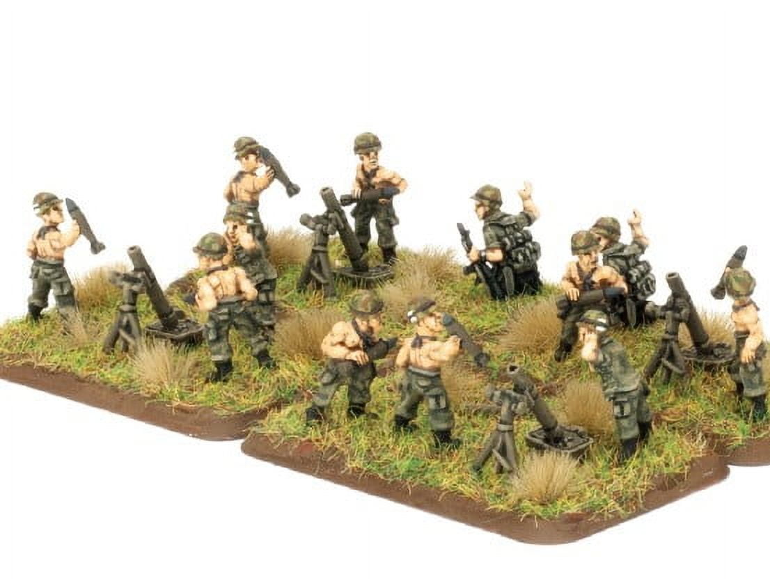 WWII Model Vehicles Flames Of War Armored 81mm Mortar Platoon - 1/100 ...